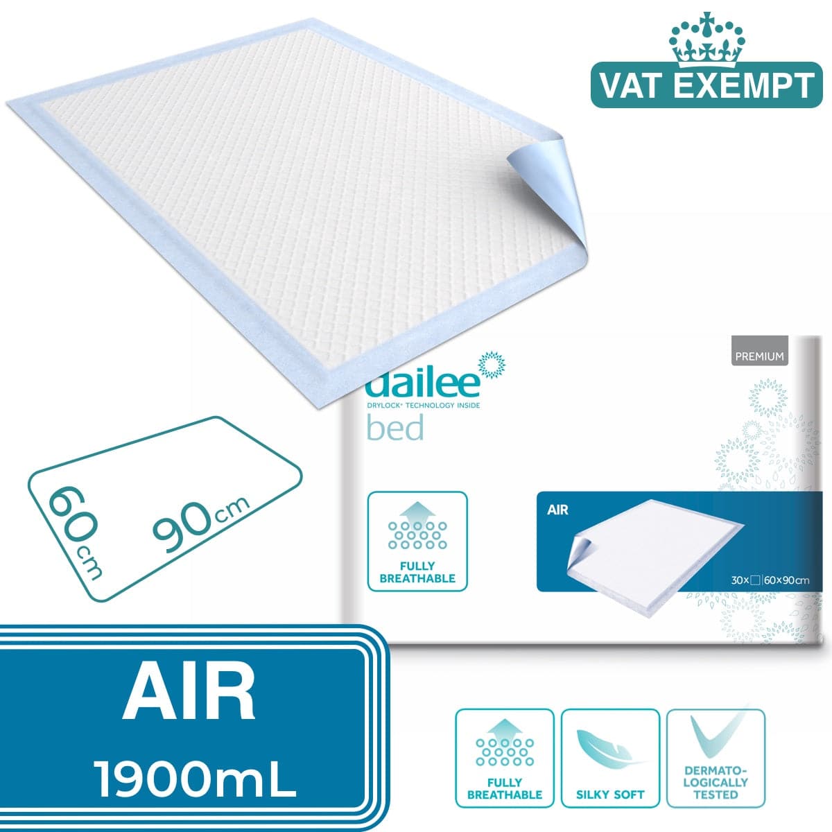 Dailee Bed Premium Air - 90x60cm | ConfidenceClub – ConfidenceClub UK